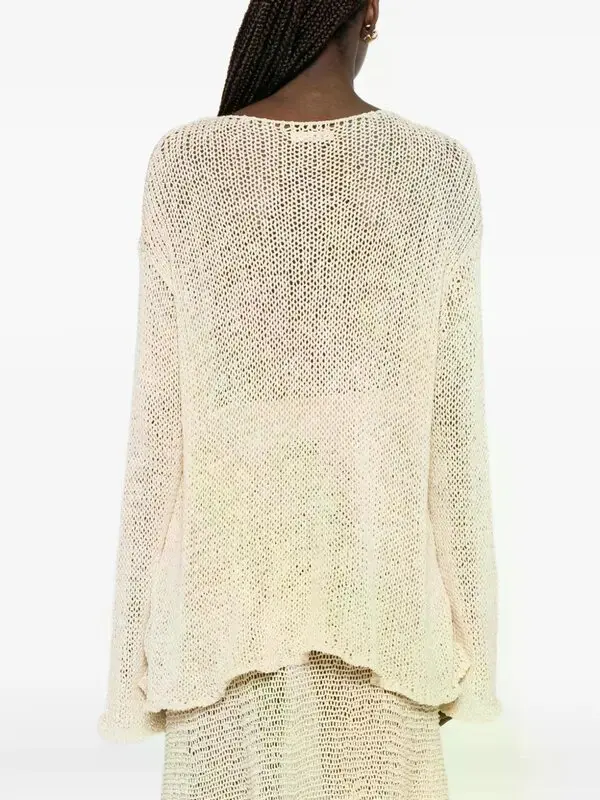 Khaite Davet Open-knit Top
