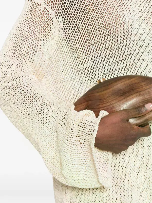 Khaite Davet Open-knit Top