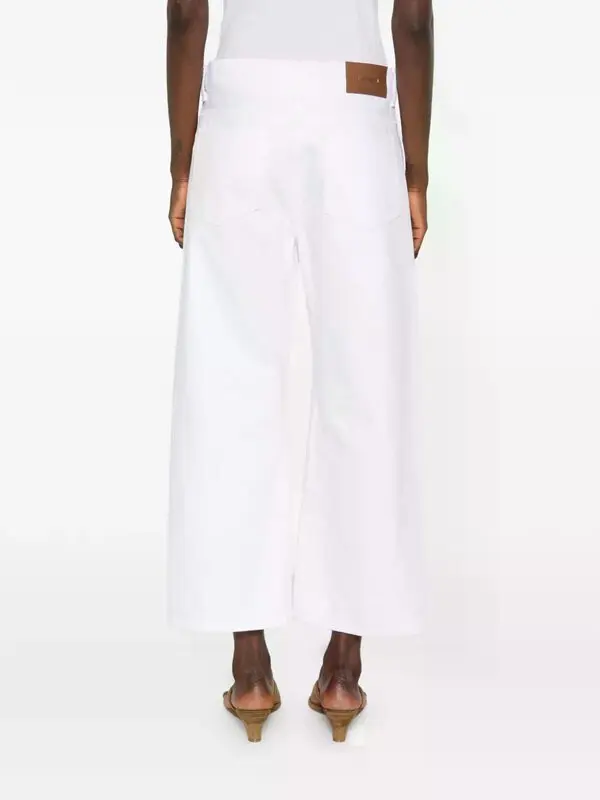 Khaite Boyle Wide-leg Jeans - White