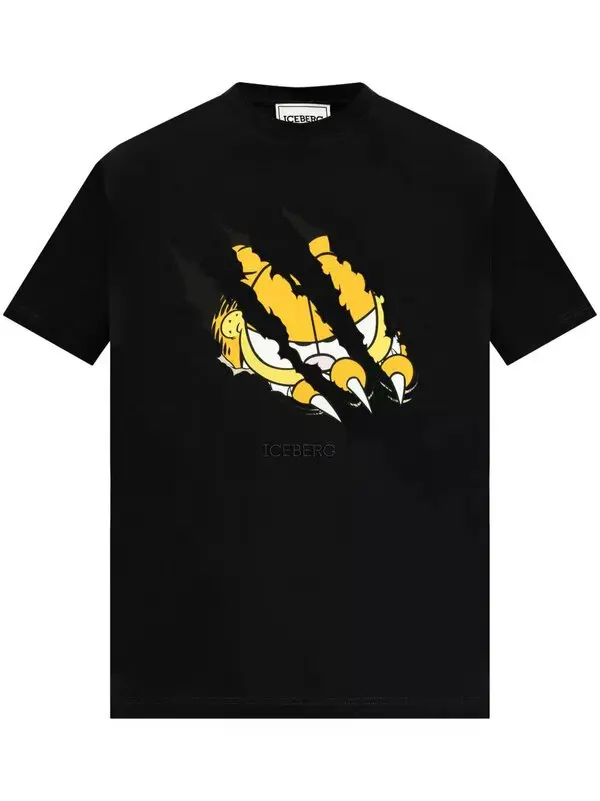Iceberg X Garfiled Printed T-shirt