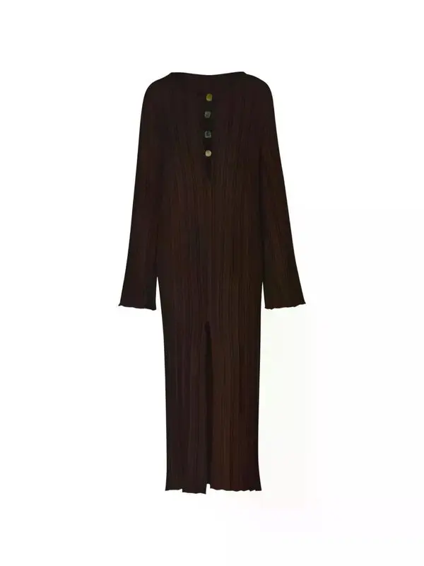 BAOBAB Mamu Resin-embellished Maxi Dress - Brown