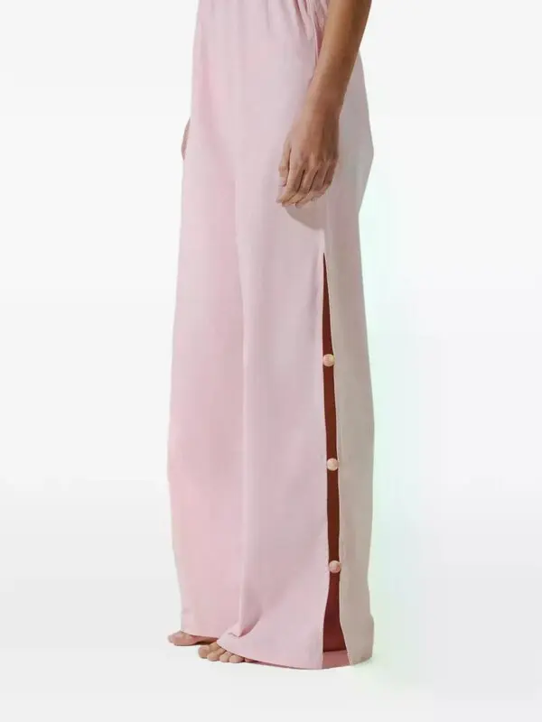 BAOBAB Wayra Embellished Slit Trousers - Pink