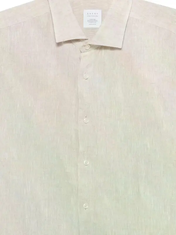 XACUS Long-sleeve Button-down Shirt - Neutrals