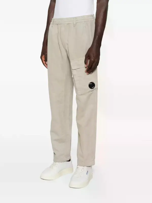 C.P. COMPANY Lens-detail Cargo Pants - Neutrals