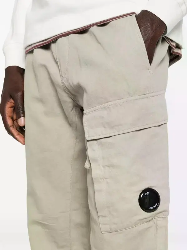 C.P. COMPANY Lens-detail Cargo Pants - Neutrals