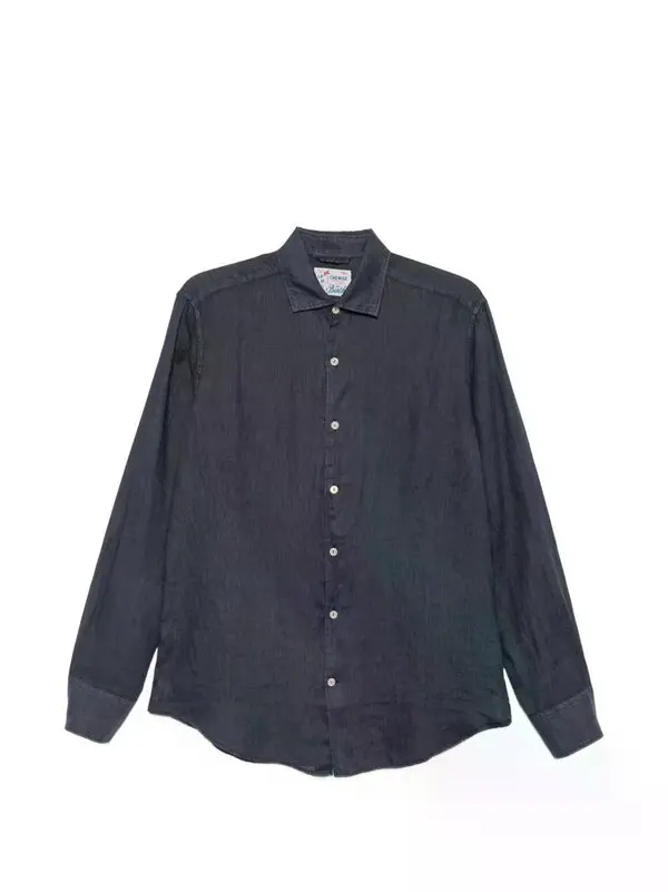 MC2 SAINT BARTH Pamplona Long-sleeve Shirt - Blue