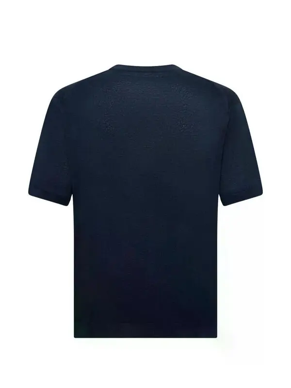 C.P. COMPANY Logo-patch T-shirt - Blue