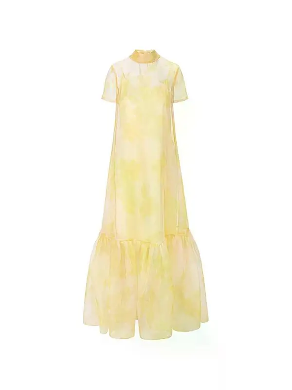 Staud Calluna Maxi Dress - Yellow