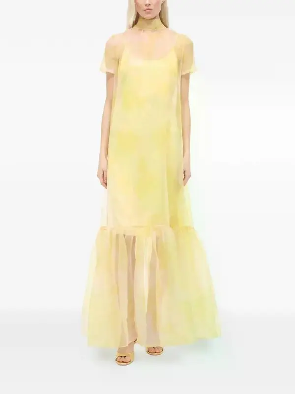Staud Calluna Maxi Dress - Yellow