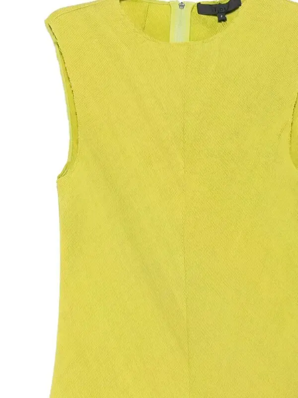 Tibi Textured Sleeveless Midi Dress