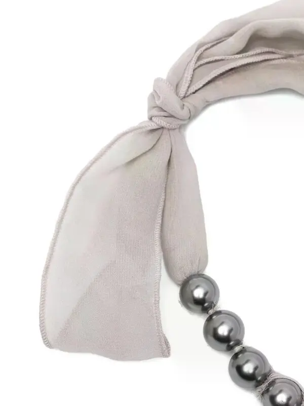FORTE_FORTE Beaded-embellishment Necklace