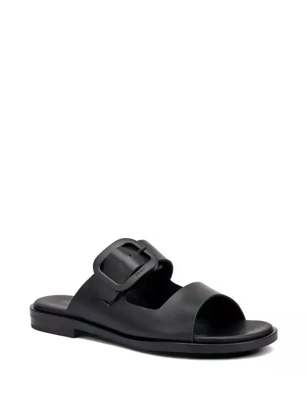 FRAU Buckle-detail Sandals - Black