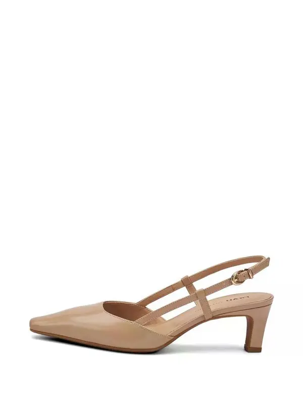 FRAU Semi-polished Leather Slingbacks