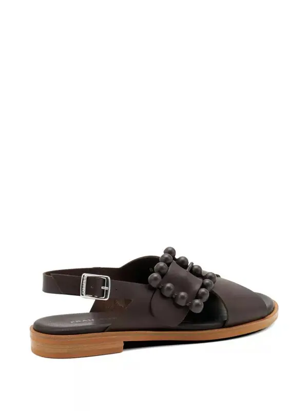 FRAU Beaded-buckle Sandals