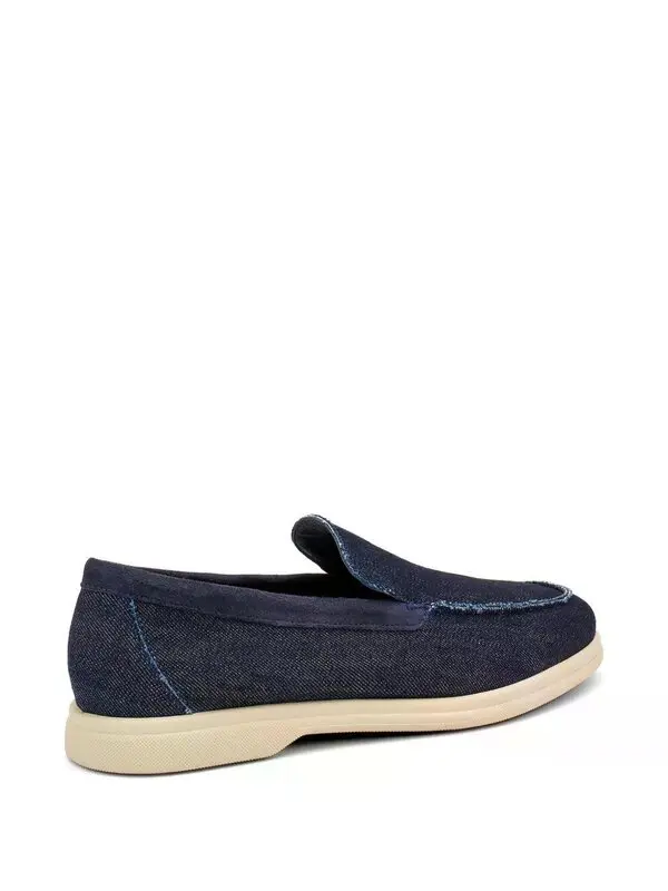 FRAU Deconstructed Denim Loafers