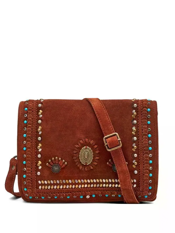 FRAU Stud-embellished Clutch Bag