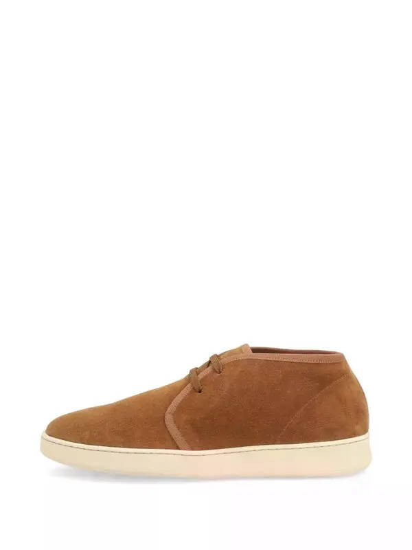 FRAU Grosgrain-trim Desert Boots