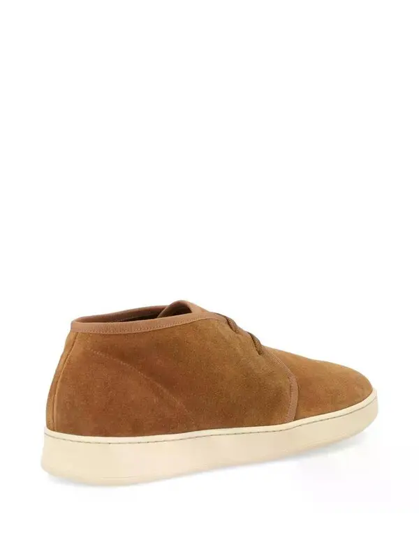 FRAU Grosgrain-trim Desert Boots