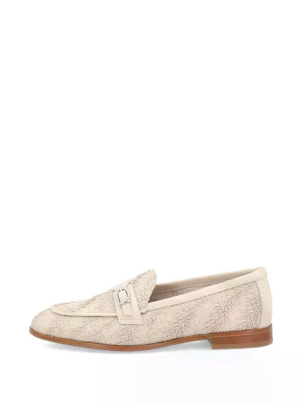FRAU Herringbone-effect Loafers - Neutrals
