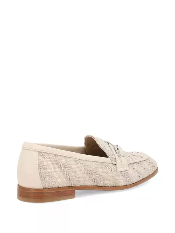 FRAU Herringbone-effect Loafers - Neutrals