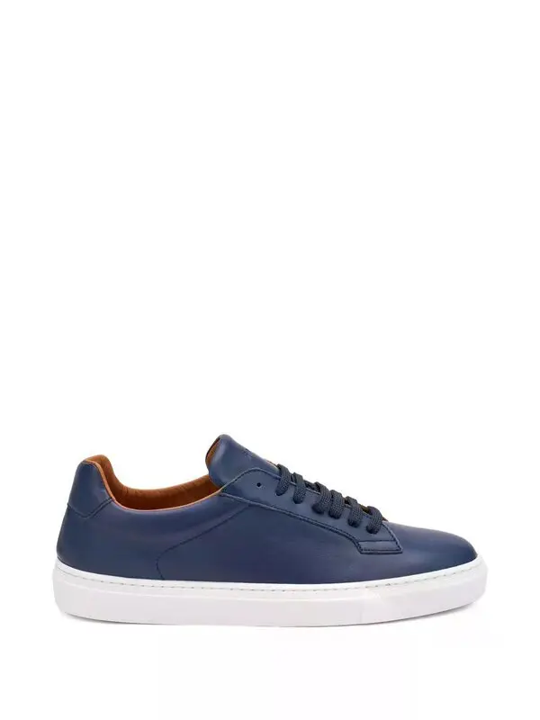 FRAU Lace-up Round Toe Sneakers - Blue