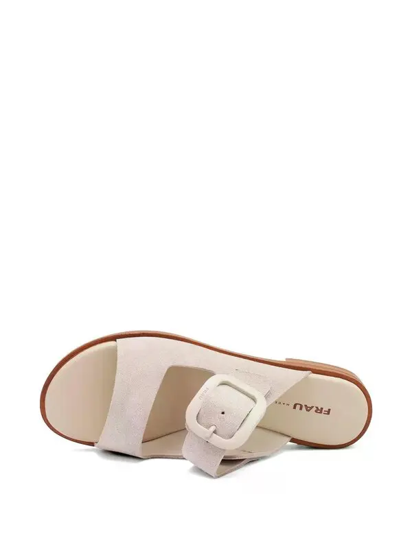 FRAU Buckle-detail Sandals - Neutrals
