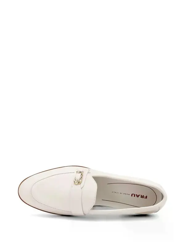 FRAU Buckle-detail Loafers - White