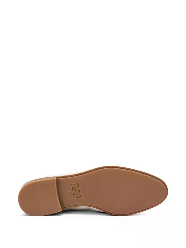 FRAU Buckle-detail Loafers - White