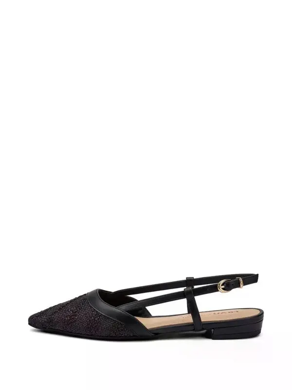 FRAU Herringbone Slingback Pumps