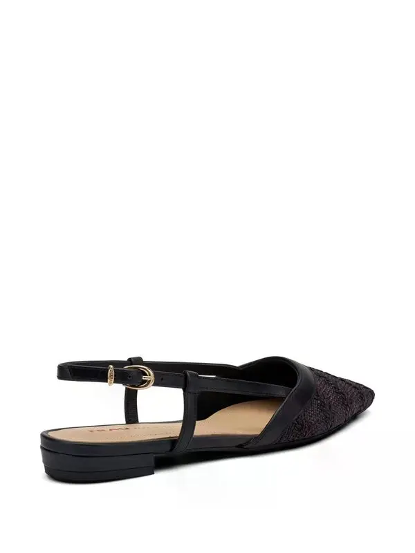 FRAU Herringbone Slingback Pumps