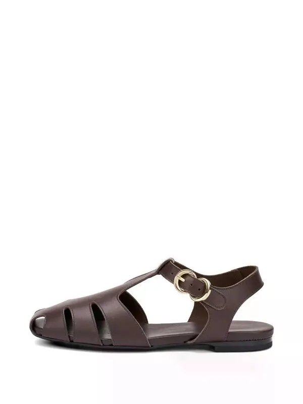 FRAU Buckled Fisherman Sandals - Brown
