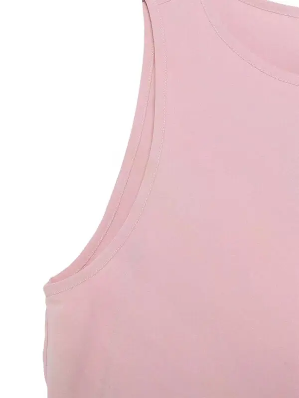 XACUS Sleeveless Top With Zip Back