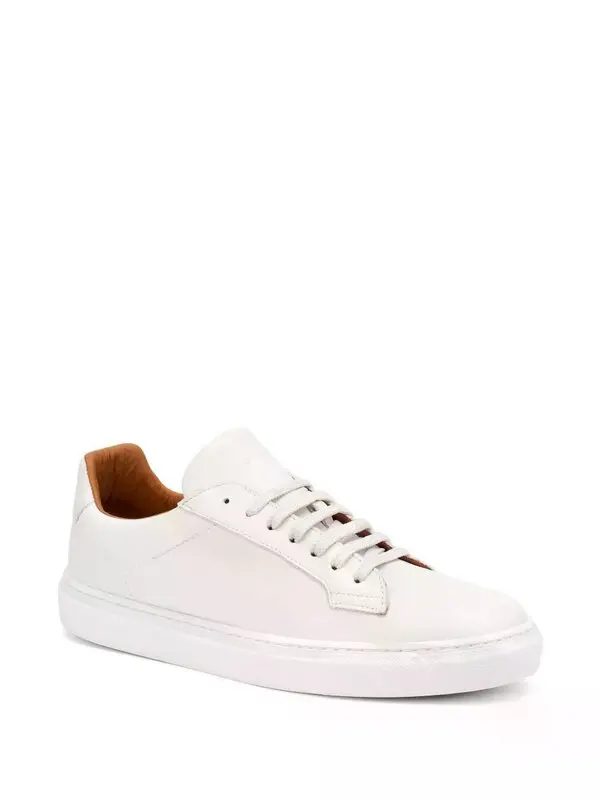 FRAU Low-top Leather Sneakers - White