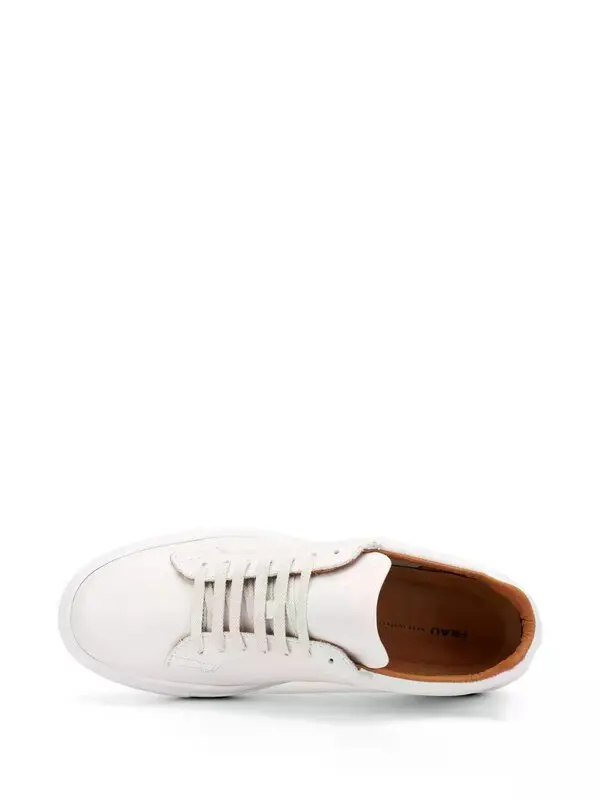 FRAU Low-top Leather Sneakers - White