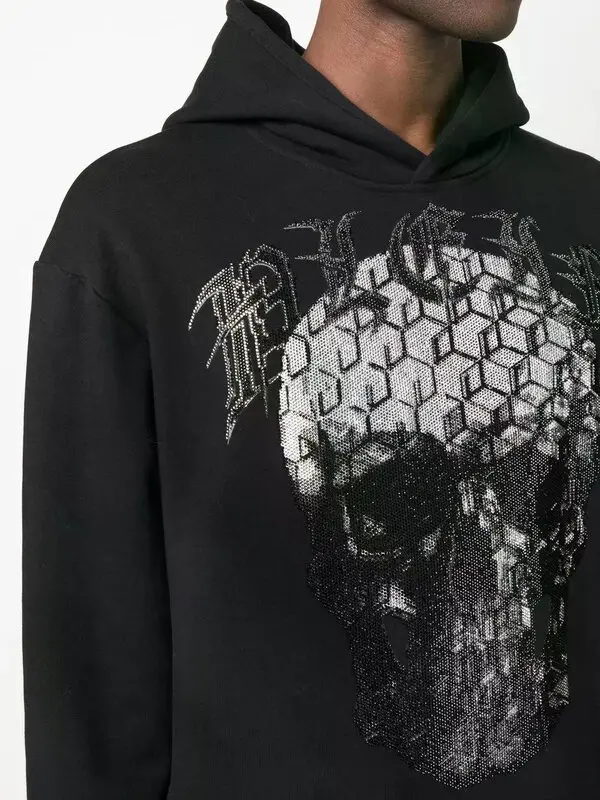 Philipp Plein Graphic-print Pullover Hoodie