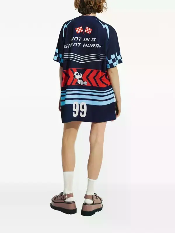 Essentiel Antwerp Graphic-print Oversized T-shirt