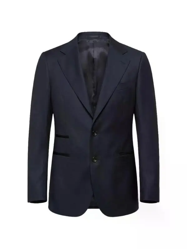 FRANZESE COLLECTION Wool Single-breasted Blazer