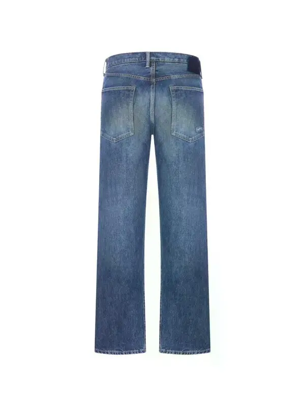 Visvim Logo-patch Straight Leg Jeans