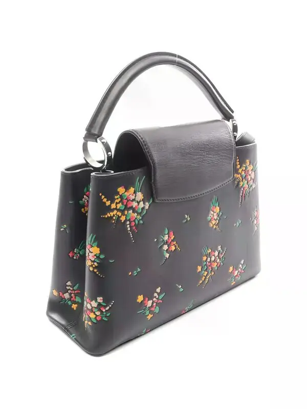 LOUIS VUITTON 2016 Capucines Pm Blossom Handbag