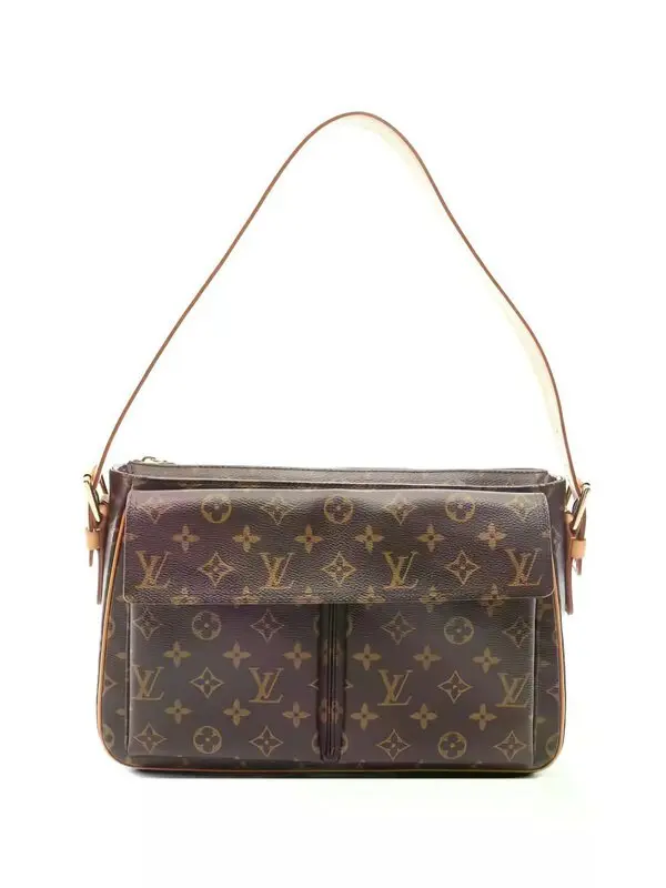 LOUIS VUITTON 2003 Gm Monogram Vivacite Shoulder Bag - Brown