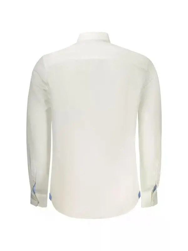 NORTH SAILS Logo-print Spread-collar Shirt