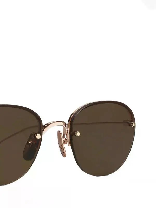 Thom Browne Semi-rimless Sunglasses