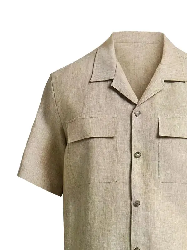 Peserico Camp-collar Shirt