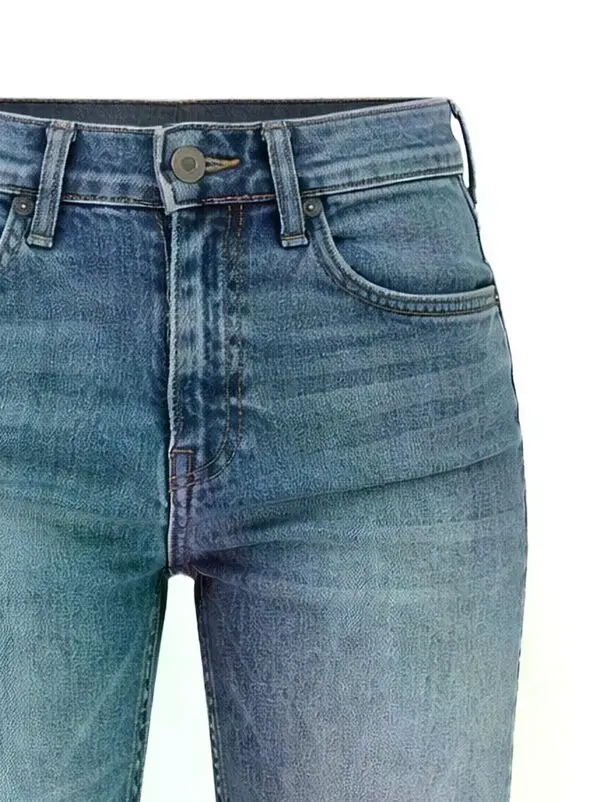 ASKK NY Distressed Wide-leg Jeans