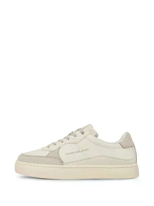 Calvin Klein Panelled Logo-print Lace-up Sneakers