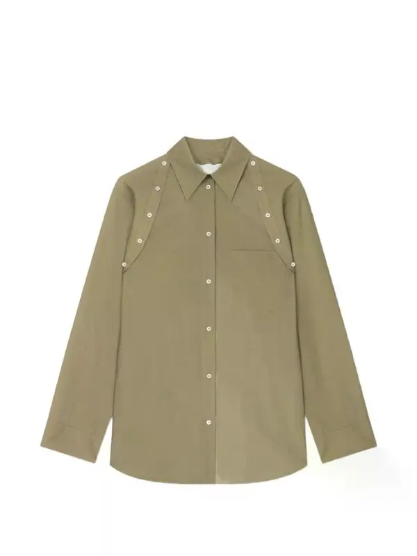 Nanushka Button-embellished Shirt