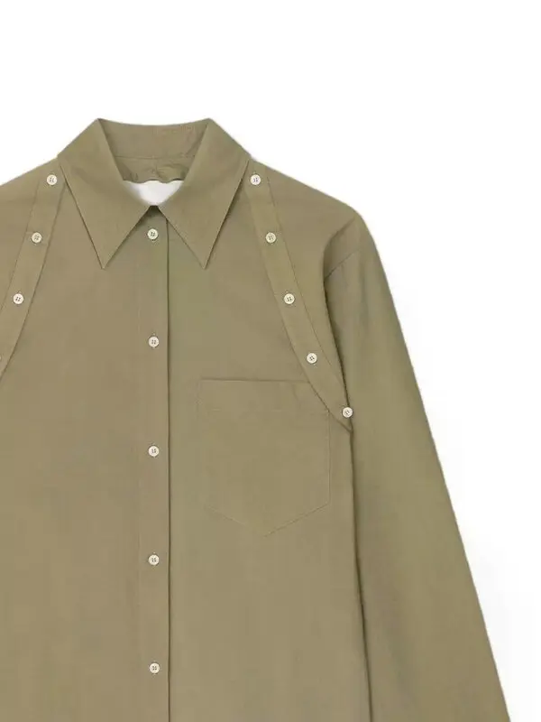 Nanushka Button-embellished Shirt