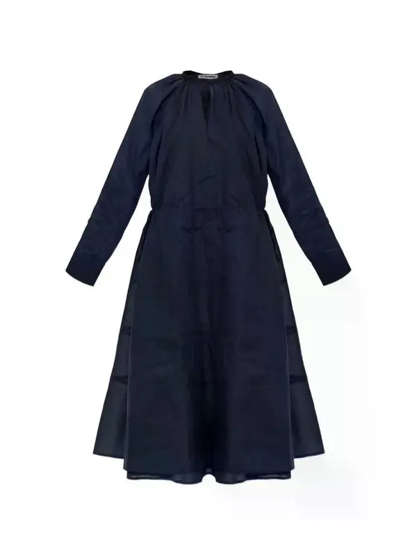 JIL SANDER Crew-neck Midi Dress
