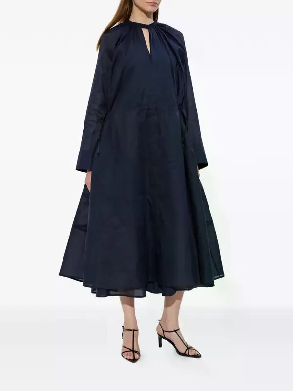JIL SANDER Crew-neck Midi Dress