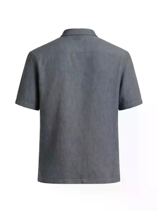 Peserico Linen Camp-collar Shirt